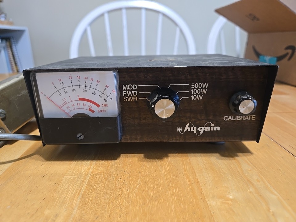 Vintage Hy-Gain Electronics CB Power Meter Model 421A Wattmeter | eBay