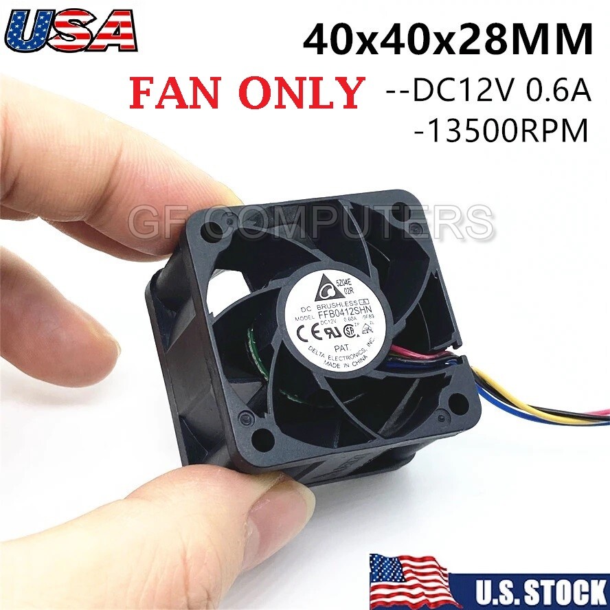 Nvidia Tesla Cooling 4 PIN Fan Shroud Mounting Kit T4 P4 M4 GPU ...