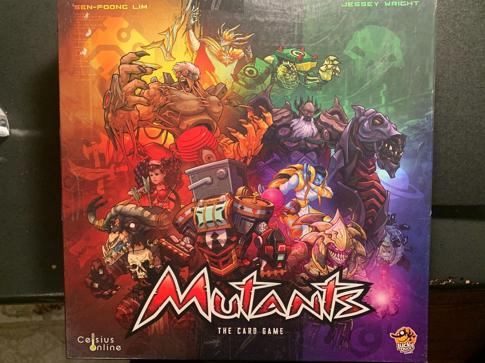 MUTANTS THE CARD GAME Buffalor Advanced Mutant Card LUCKY DUCK GAMES ...