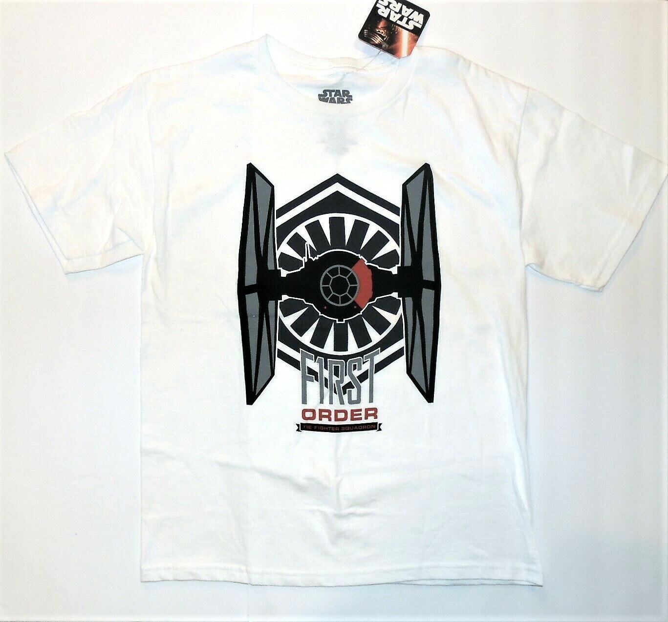 Disney Star Wars Boys T-Shirt First Order The Fighter Squadron Size ...