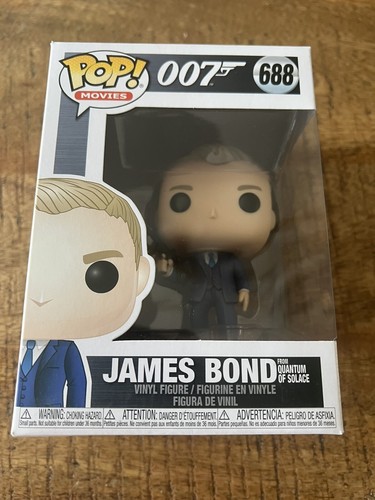 James Bond From Quantum Of Solace 688 007 Funko Movies Pop Vinyl Figure ...
