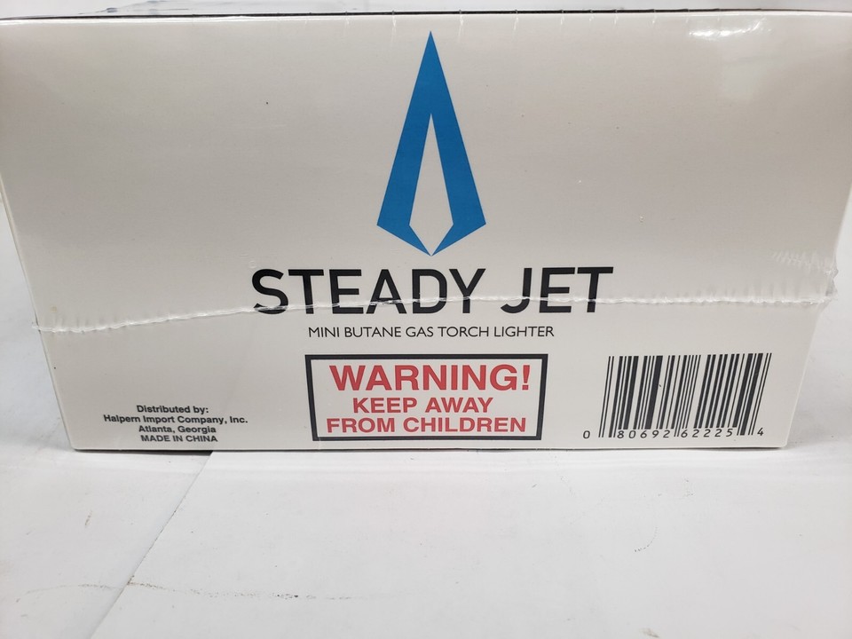 Bx/12 Steady Jet Mini Butane Gas Torch Lighter - Refillable | eBay