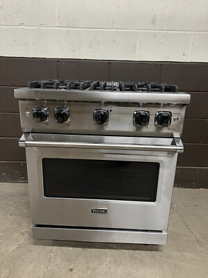Viking VGR5304BSS - 30" Professional Gas Range 4 Burners 5 Series | eBay