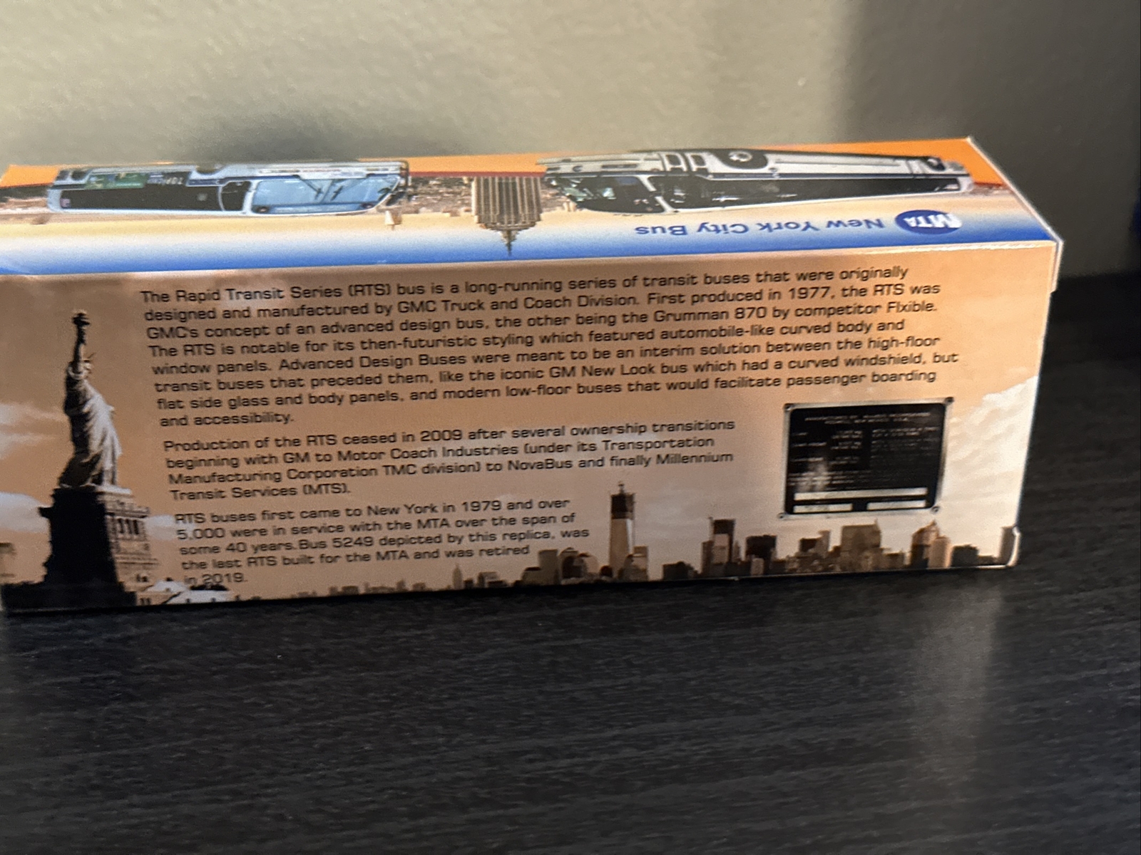 TMC RTS V2 Bx12 MTA NEW YORK CITY BUS 1/87 DIECAST MODEL ICONIC ...