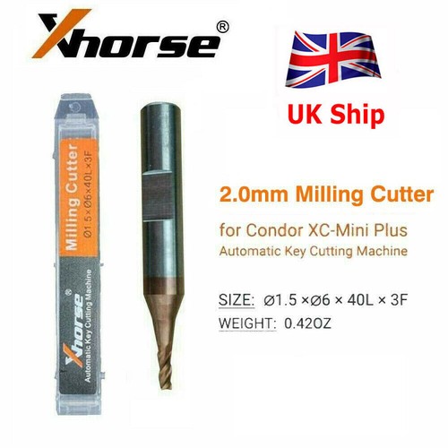 2.0mm Milling Cutter for Condor XC-Mini Plus/Plus II/XC-002&Dolphin ...