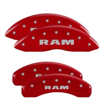 MGP CALIPER COVER 11- Ram 1500 Caliper Covers Red- 55001SRAMRD | eBay