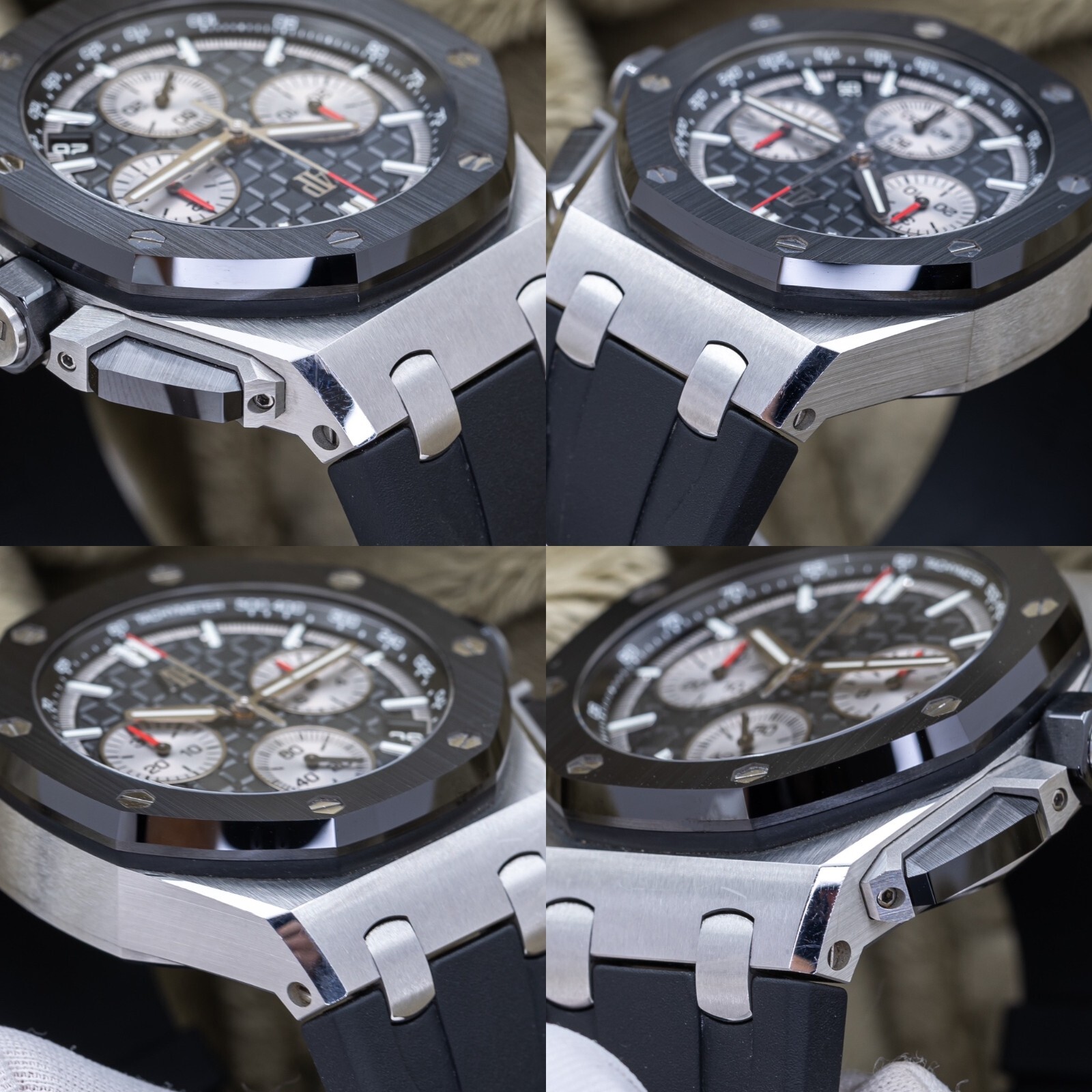 Audemars Piguet Royal Oak Offshore Chrono 43mm AP Black 26420SO – Full ...