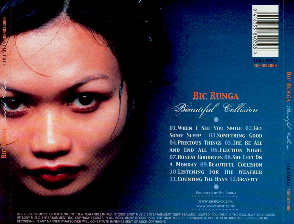 BIC RUNGA "Beautiful Collision" (Import CD 2002) 12-Tracks **GREAT ...