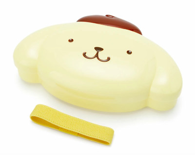 Sanrio Pompompurin Pom pom purin Face shaped Lunch box Accessory case ...