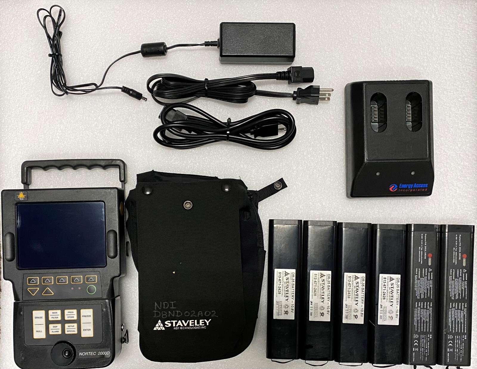 Olympus Nortec-2000D Eddy Current Flaw Detector NDT | eBay