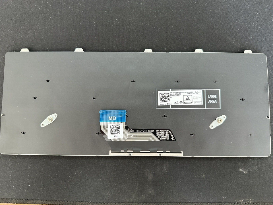 Dell Latitude 3190 uk layout QWERTY keyboard 0D4VF8 | eBay UK