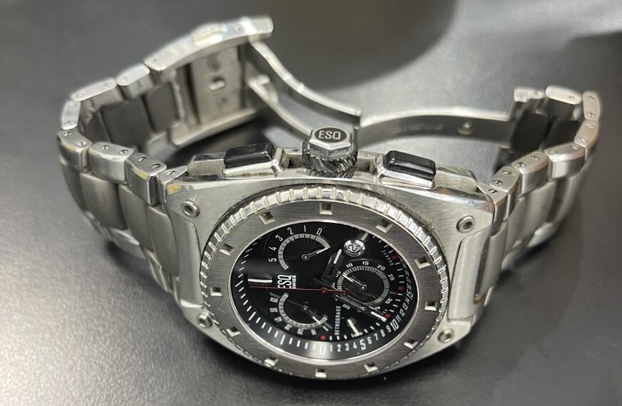 Men's ESQ Movado Watch Fusion Retrograde Limited Production Wristwatch ...