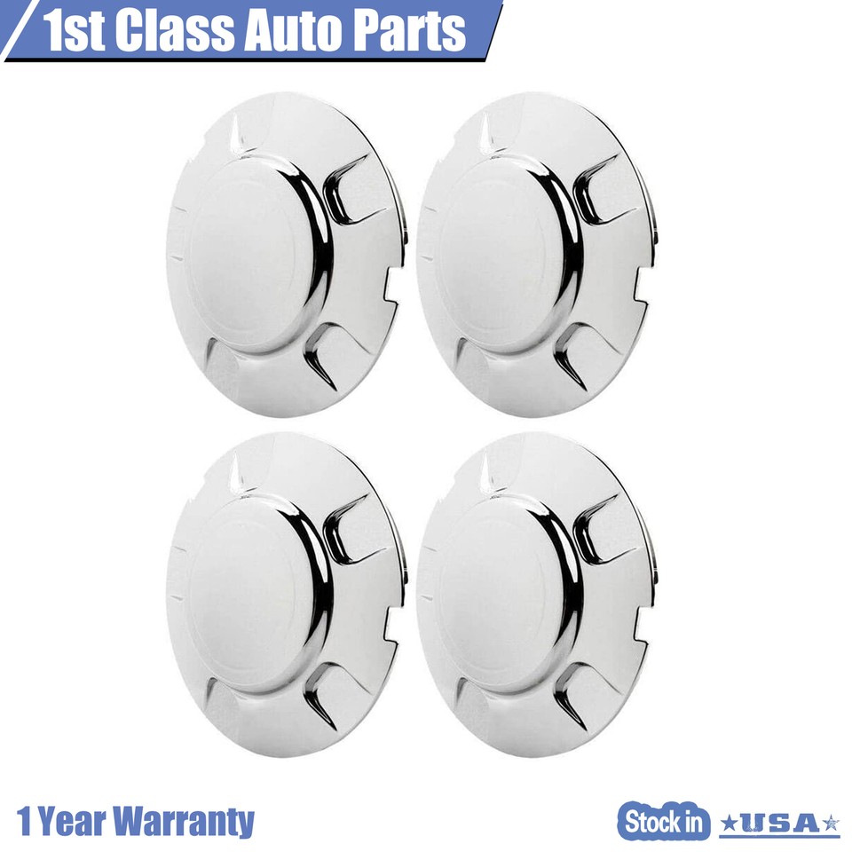 4PC 16" Inch Chrome Wheel Center Hub Caps For 99-00 Ford Expedition ...