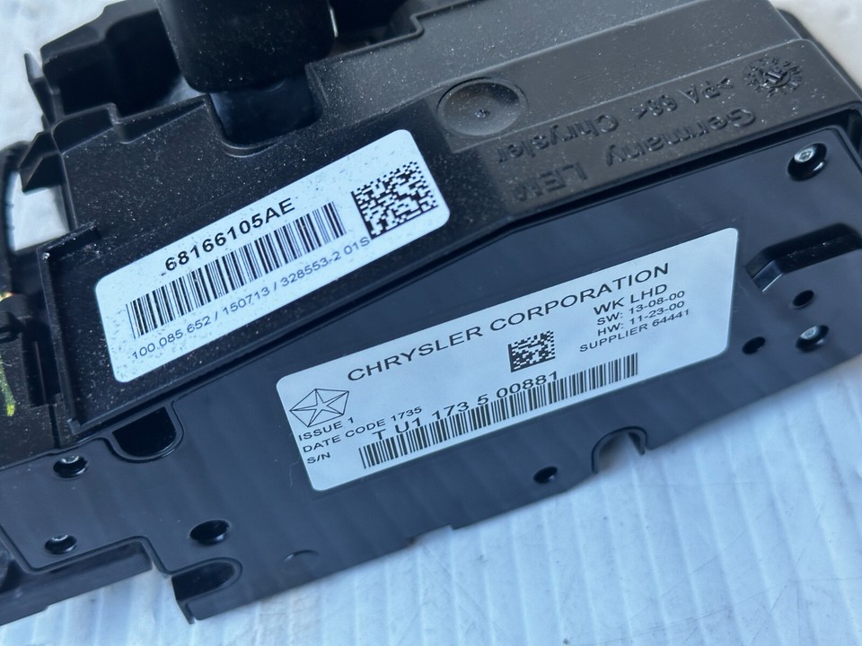 2014-2015 Jeep Grand Cherokee Console Transmission Gear Shifter ...