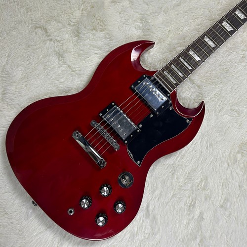 SG Electric Guitar Transparent Red Color Mahogany Body Rosewood ...