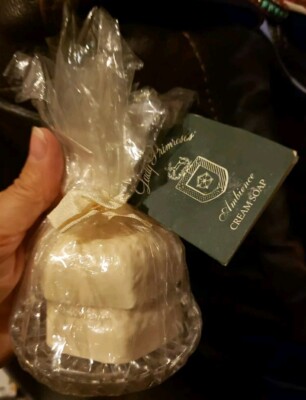 Lady Primrose AMBIANCE Cream Soap 2-3Oz. Hexagonal Bars On Crystal Soap ...