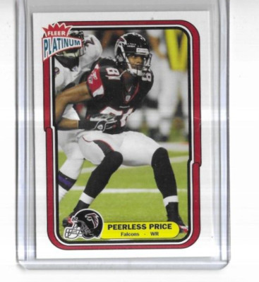 2004 Fleer Platinum Football #124 Peerless Price Atlanta Falcons | eBay