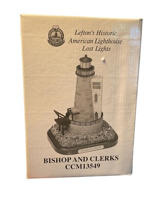 Lufton's Historic American Lighthouse Lost Lights Bishop And Clerks ...