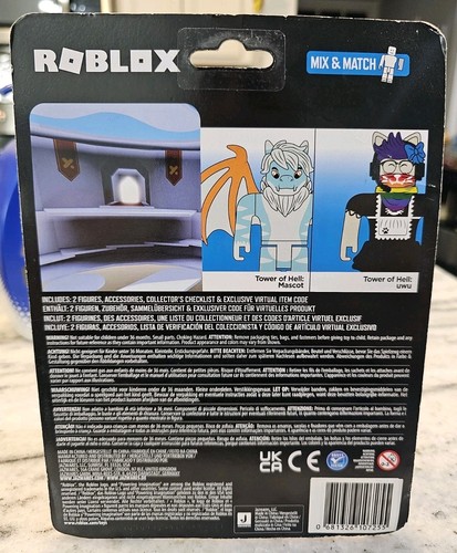 NEW Roblox Tower Of Hell: Chromatic Climb w/Accessories 7pcs + Virtual ...