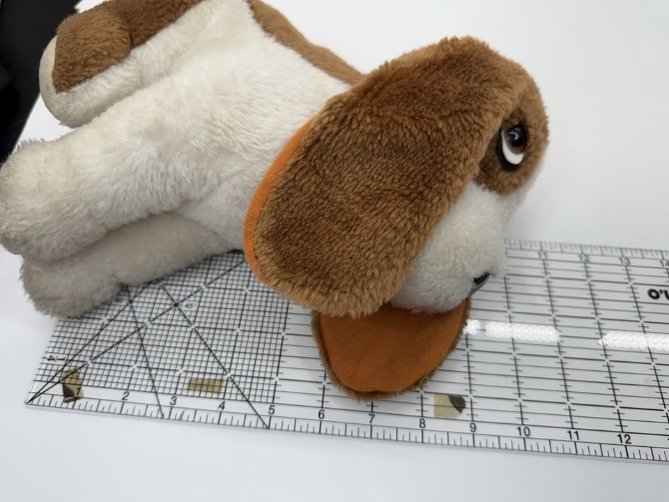 Vintage Hush Puppies Plush Sad Eyes Basset Hound Puppy Dog 11” Remco ...