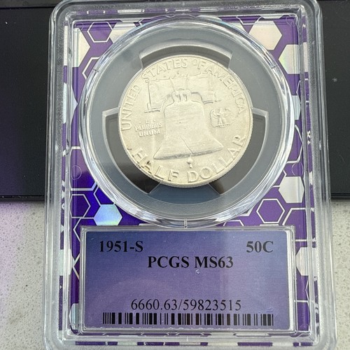 1951-S Half Dollar NGC MS63 Starting To Tone | eBay