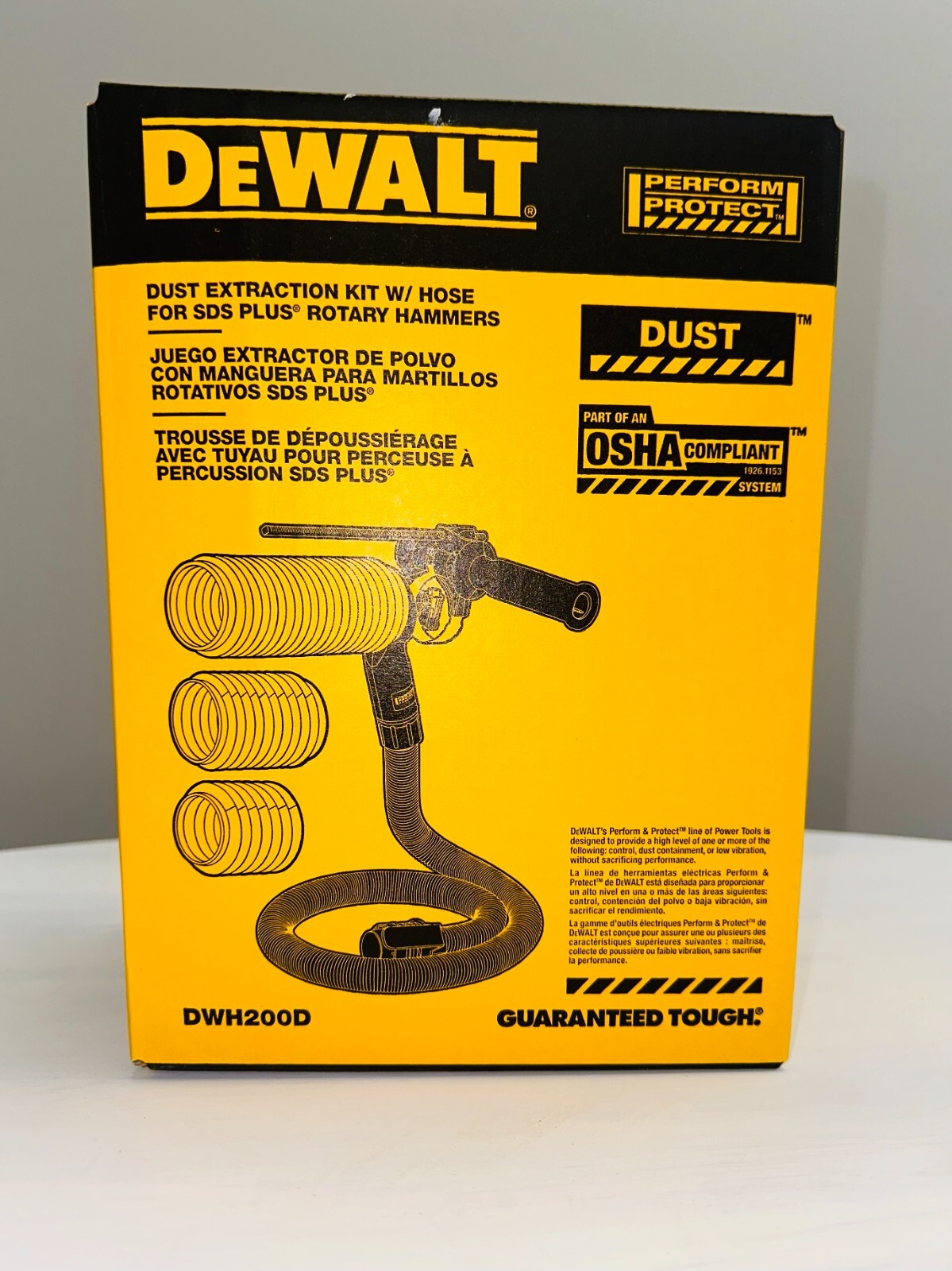 DEWALT+DWH200D+Dust+Extraction+Tube+Kit+With+Hose for sale online | eBay