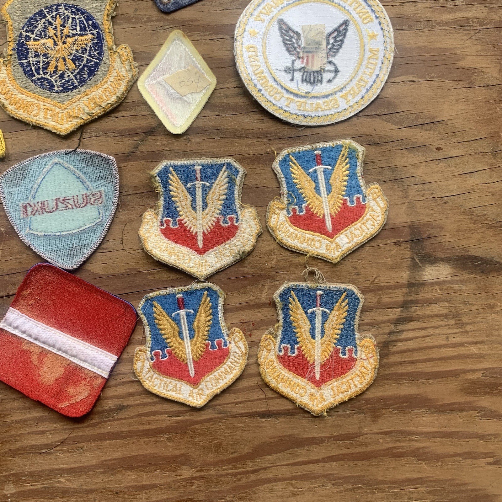 Vintage Military Patches Insignia Service Security Lot Of 20 Sewing ...