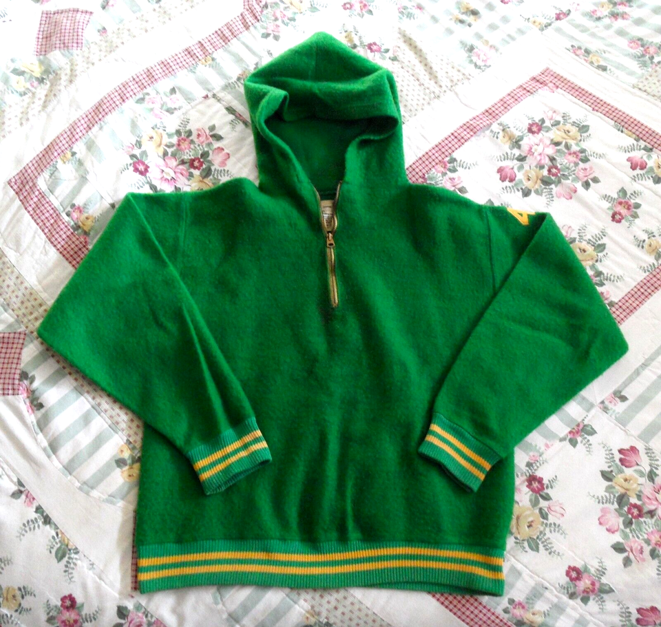 orig. Beyond Rare!! 1969-73 Oregon Ducks *TRACK SUIT HOODIE ...