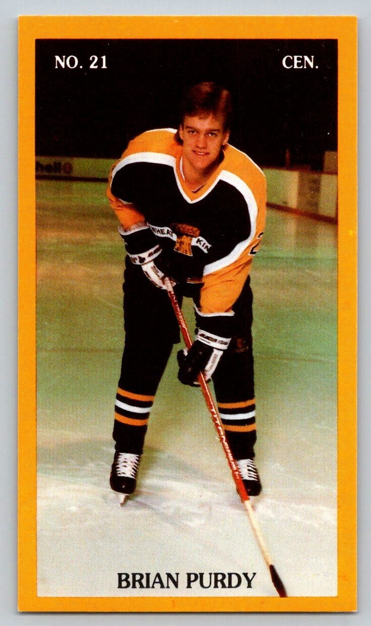 Brian Purdy 1989-90 Brandon Wheat Kings | eBay