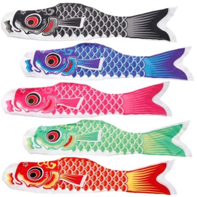 Japanese Carp Streamer Windsock Flying Fish Flag Banner 40cm for ...