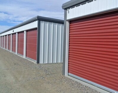 Hanson Mini Self Storage Building Kits 10' x 100' x 8'6" Steel | eBay