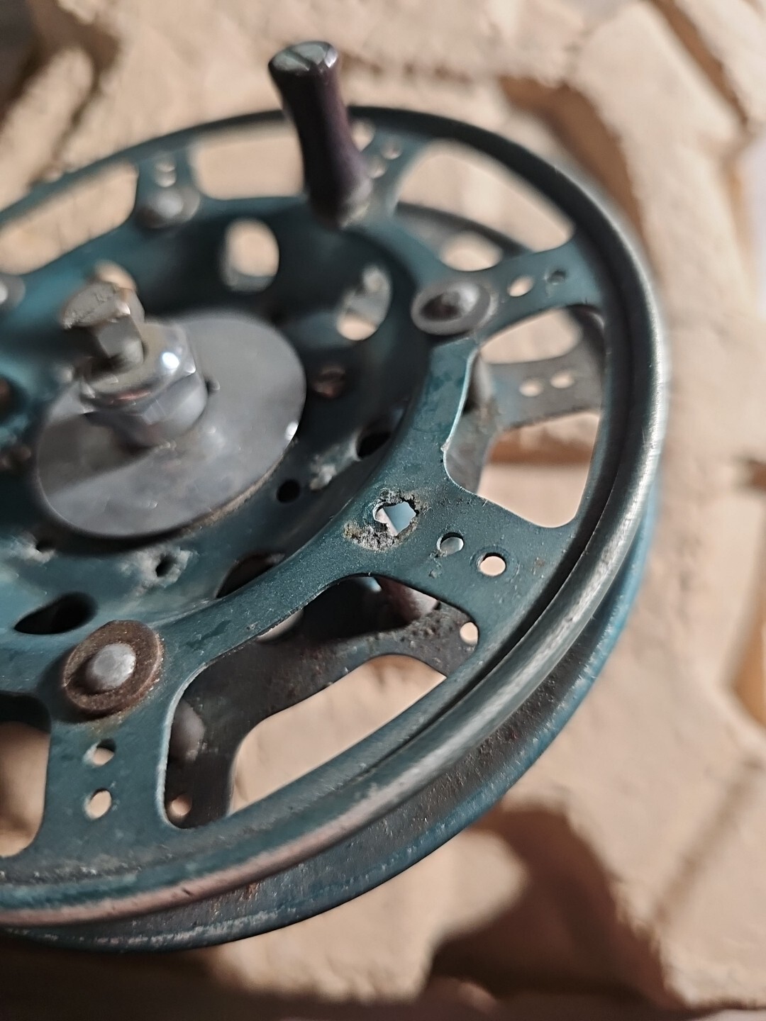 VINTAGE Heddon Winona No.105 old fishing reel INDIANA STYLE | eBay