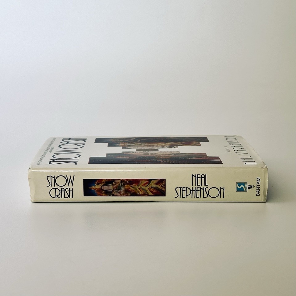 Snow Crash • Neal Stephenson • Book Club Edition • 1992 | eBay