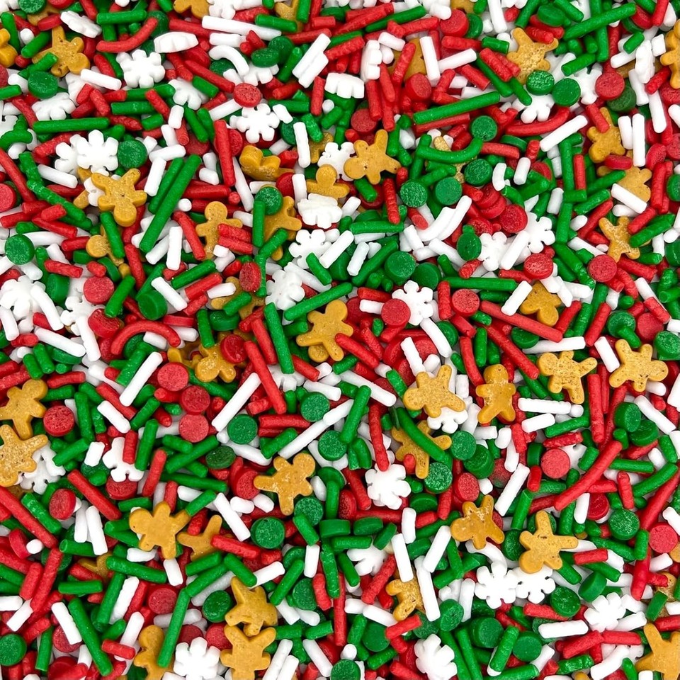 Christmas sprinkles | Sprinkles | Christmas jimmies | Cookie sprinkles ...