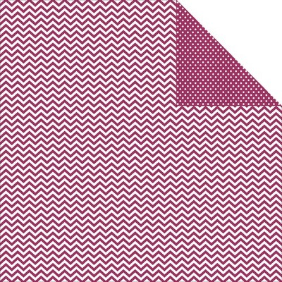 Snap Color Vibe Collection Bolds 12 X 12 Double Sided Paper Berry | eBay