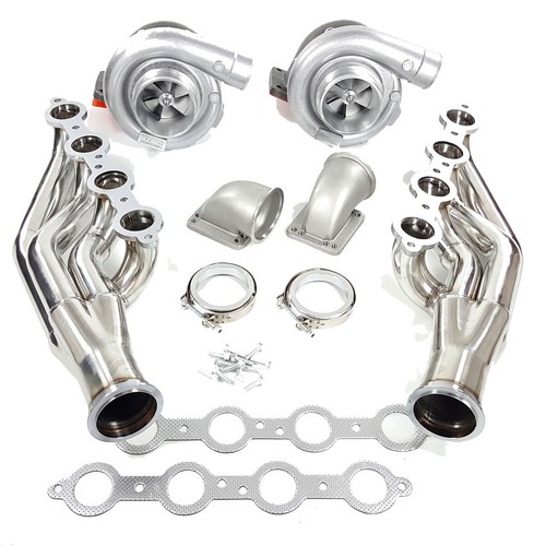 T4 AR.80/.81 Turbo + Manifold + Elbow Adapter For LS1 LS2 LS3 LS6 LSX ...