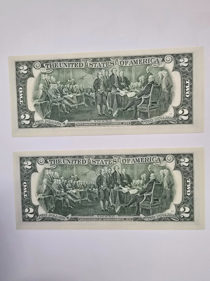 FANCY SERIES NUMBERS TWO DOLLAR BANK NOTE. | eBay