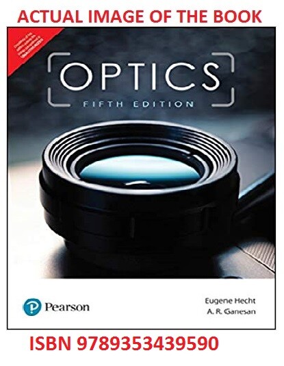 Optics by Eugene Hecht 5th International Softcover Edition Same Book ...