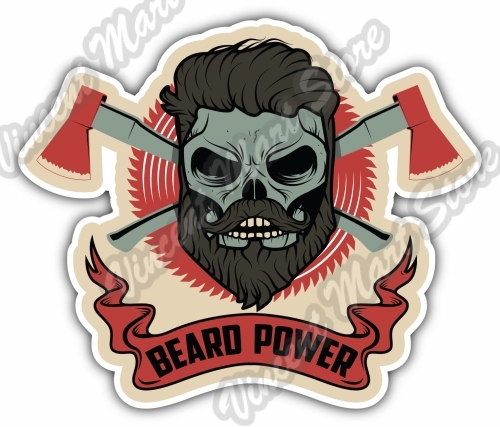 Lumberjack Logging Axe Bierd Power Gift Idea Car Bumper Vinyl Sticker ...