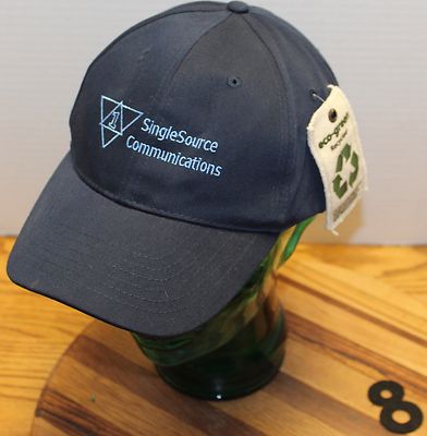 NWT SINGLESOURCE COMMUNICATIONS NEBRASKA HAT BLUE ADJUSTABLE | eBay