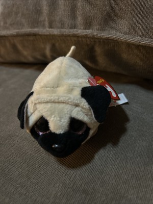 TY Beanie Boos Teeny Tys 4" CANDY Pug Dog Puppy Plush Stuffed Animal ...