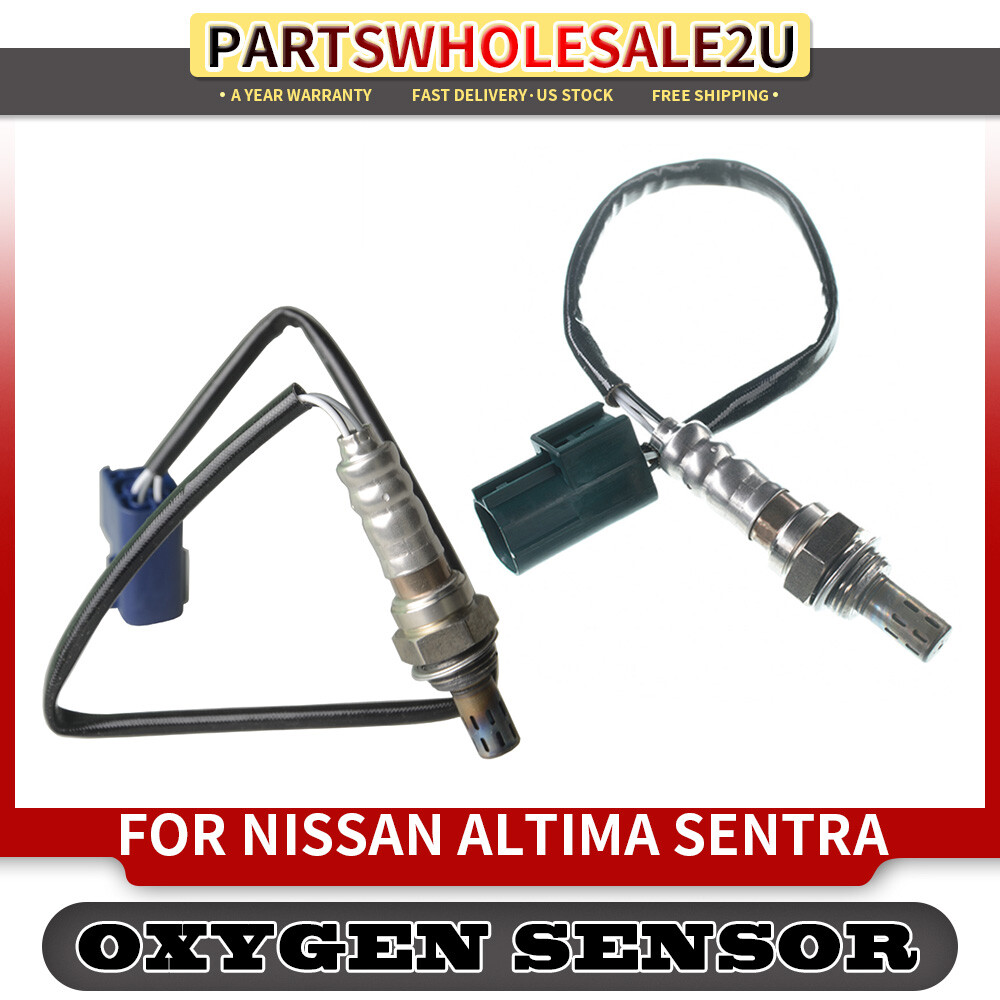Set of 2 O2 Oxygen Sensors for Nissan Altima Sentra 2002-03 2.5L Up ...