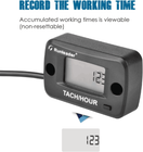 Rotating Shaft Hour Meter Tachometer RPM Maintenance Reminder Diesel ...