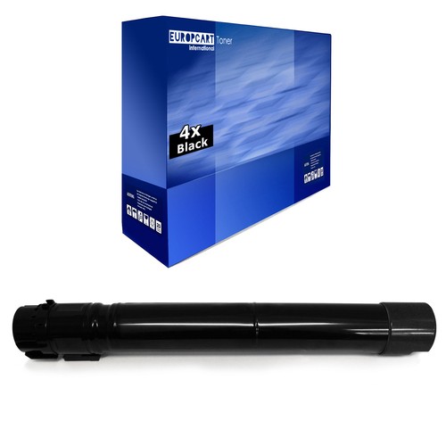 4x Toner BLACK f r Xerox WC-7428 WC-7435 WC-7425 Workcentre 7435 7425 ...