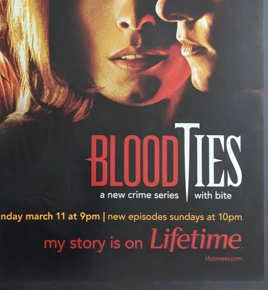 Blood Ties (2007) Original 32x45 One Sheet TV Series Promo Poster ...