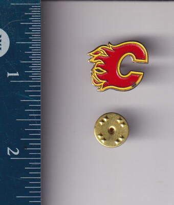 CALGARY FLAMES PIN NHL Hockey Team Logo METAL LAPEL HAT PIN | eBay