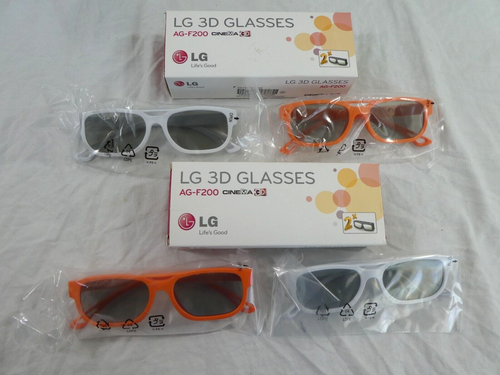 LG Lifes Good 3D Glasses AG-F200 Cinema Movies New Old Stock | eBay