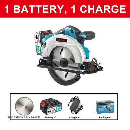 Cordless Brushless Lithium Electric Circular Saw 7-Inch Rechargeable | eBay