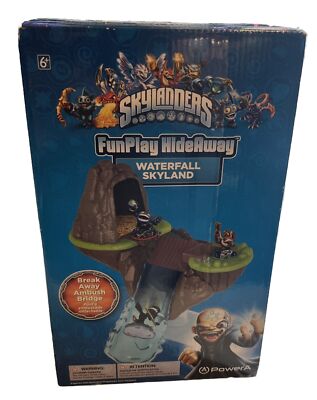 Skylanders Waterfall Skyland FunPlay HideAway Figure Display Stand | eBay