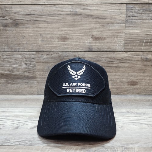 US Air Force Retired Adult Mens Cap Hat Military Verteran Adjustable ...